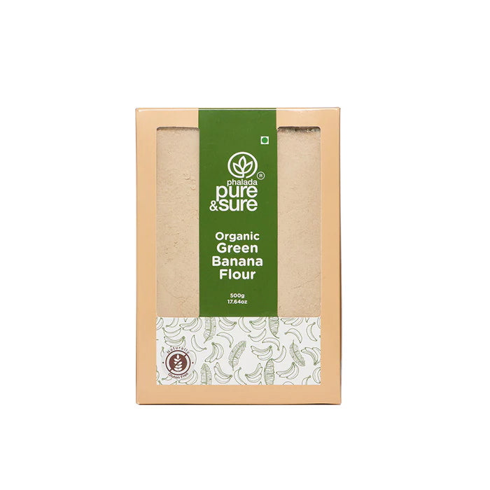 Organic Green Banana Flour-Pure&Sure – OrgFarm