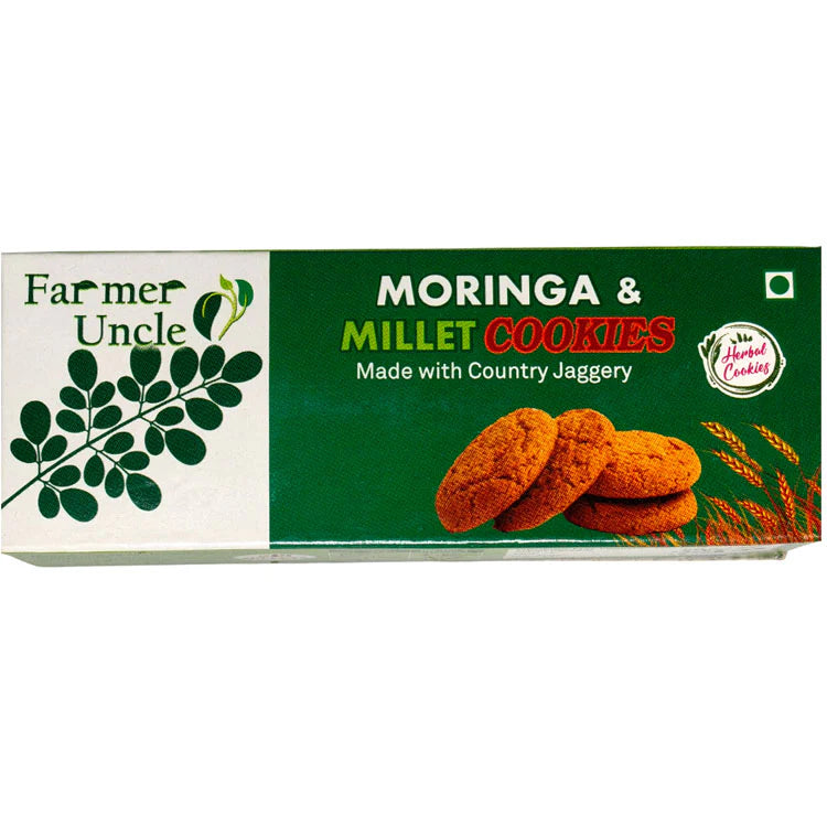 Moringa Millet Cookies - Farmer Uncle – OrgFarm