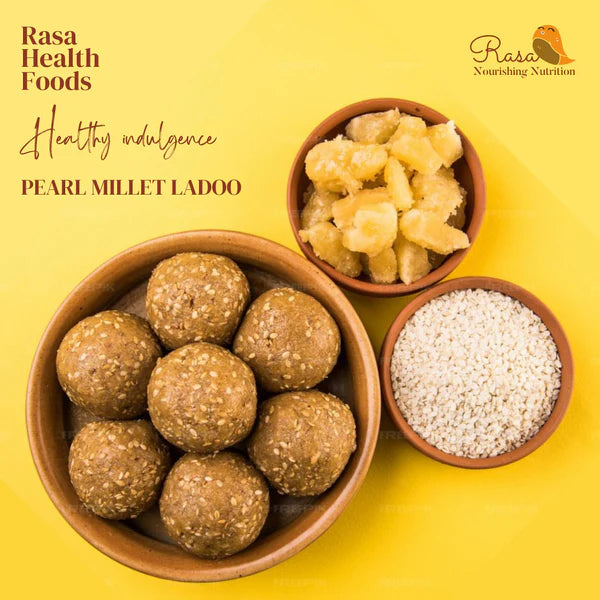 Pearl Millet Laddu -180gm-Rasa's – OrgFarm