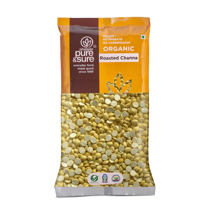 Organic Roasted Channa - Pure & Sure – OrgFarm